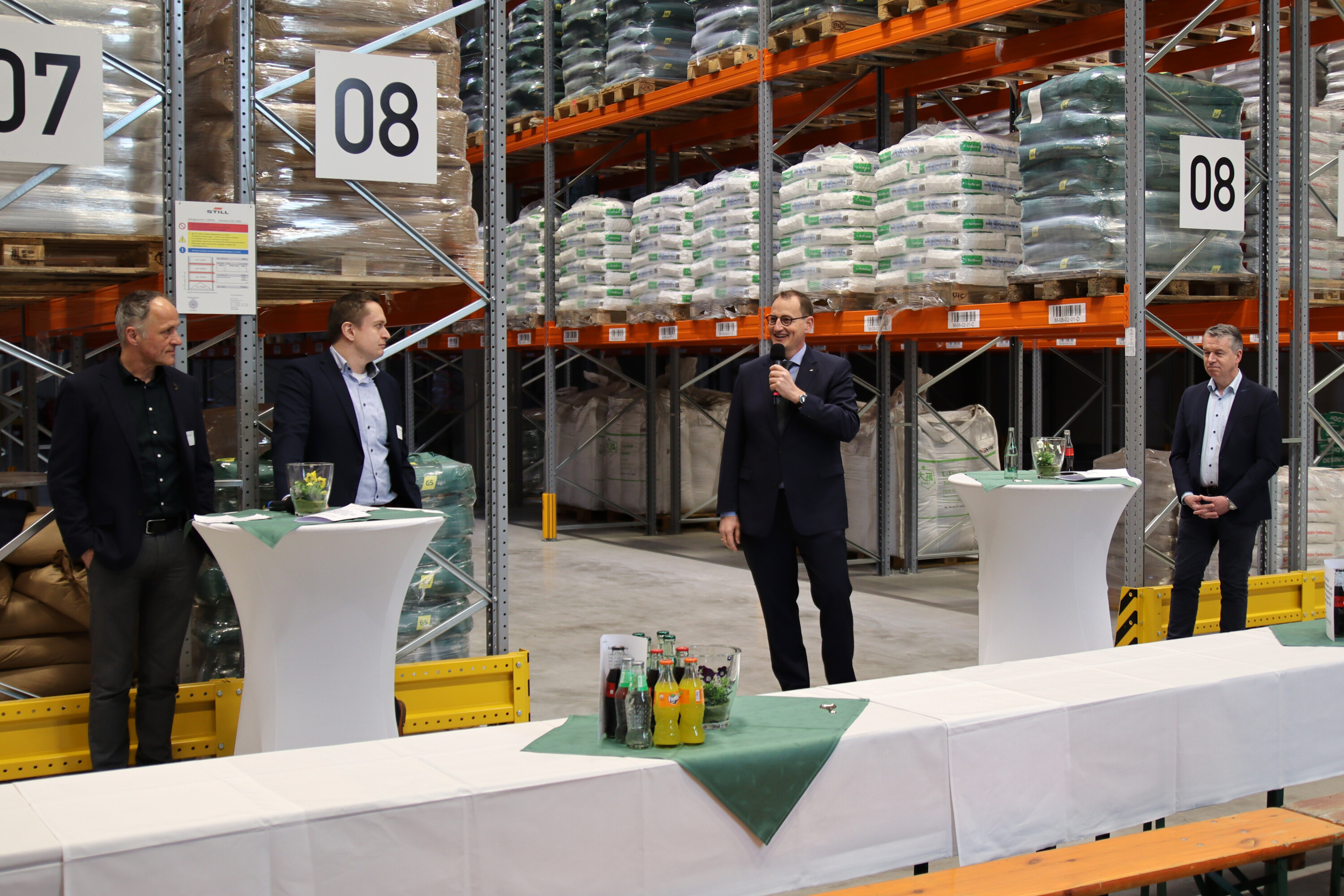 Einweihung des neuen Logistikzentrums | GS Gemeinsam wachsen.